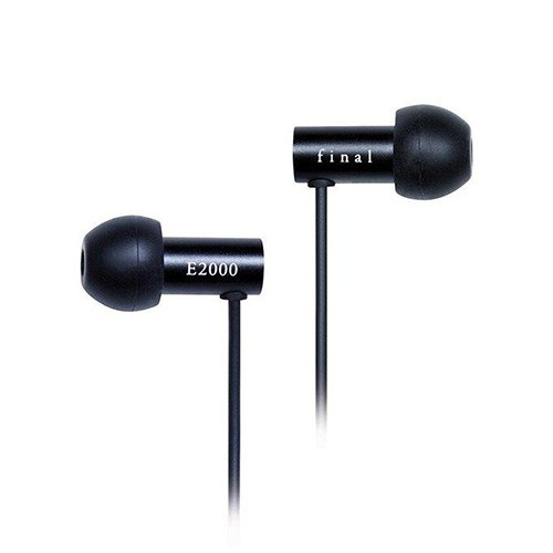 Final E2000 耳道式耳機 霧黑色 | 蝦皮購物