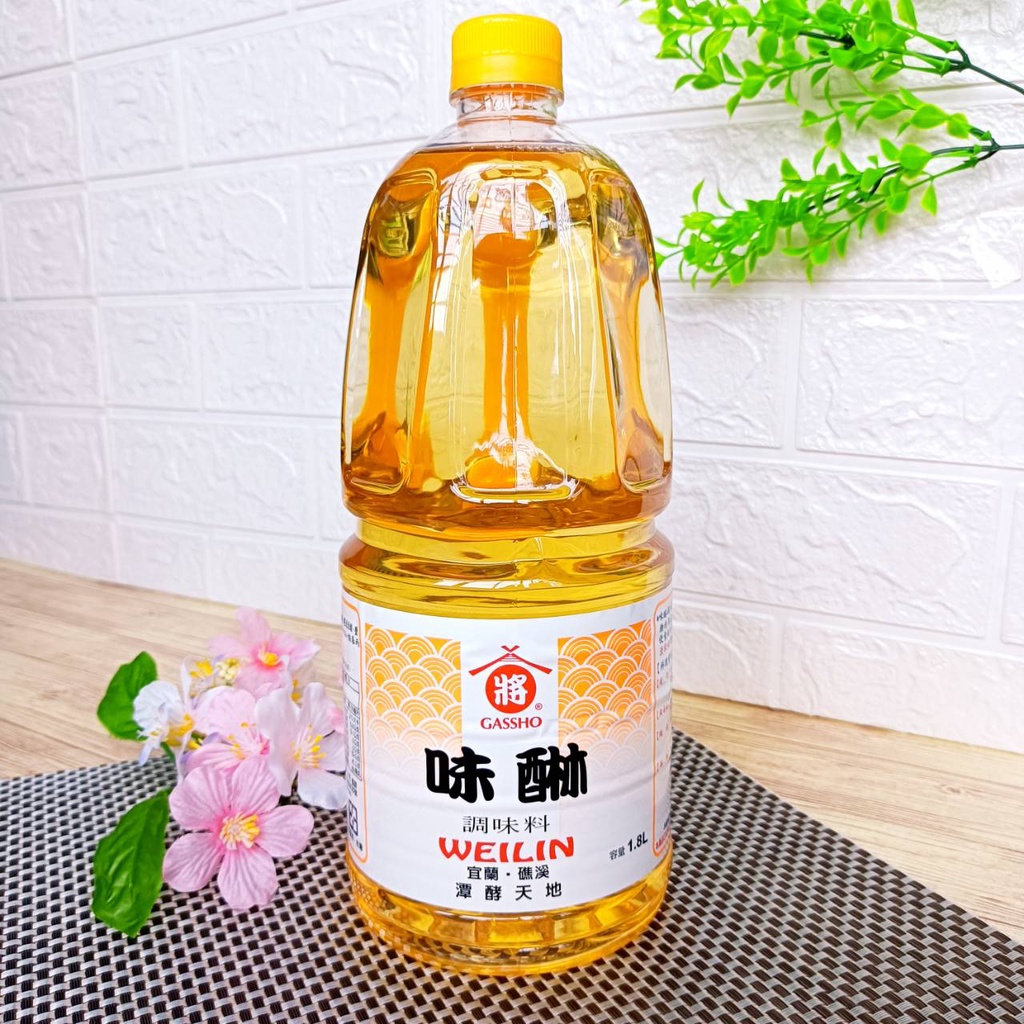 即期優惠出清~合將 【CASSHO 味醂】(超取限2罐)1.8公升 味霖 味醂 調味料 料理上可取代味精、糖的用量 | 蝦皮購物