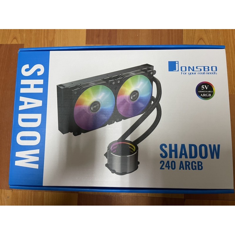 Jonsbo喬思伯 SHADOW 240 光影 240 A.RGB/內附控制器+遙控器/水冷散熱器 | 蝦皮購物