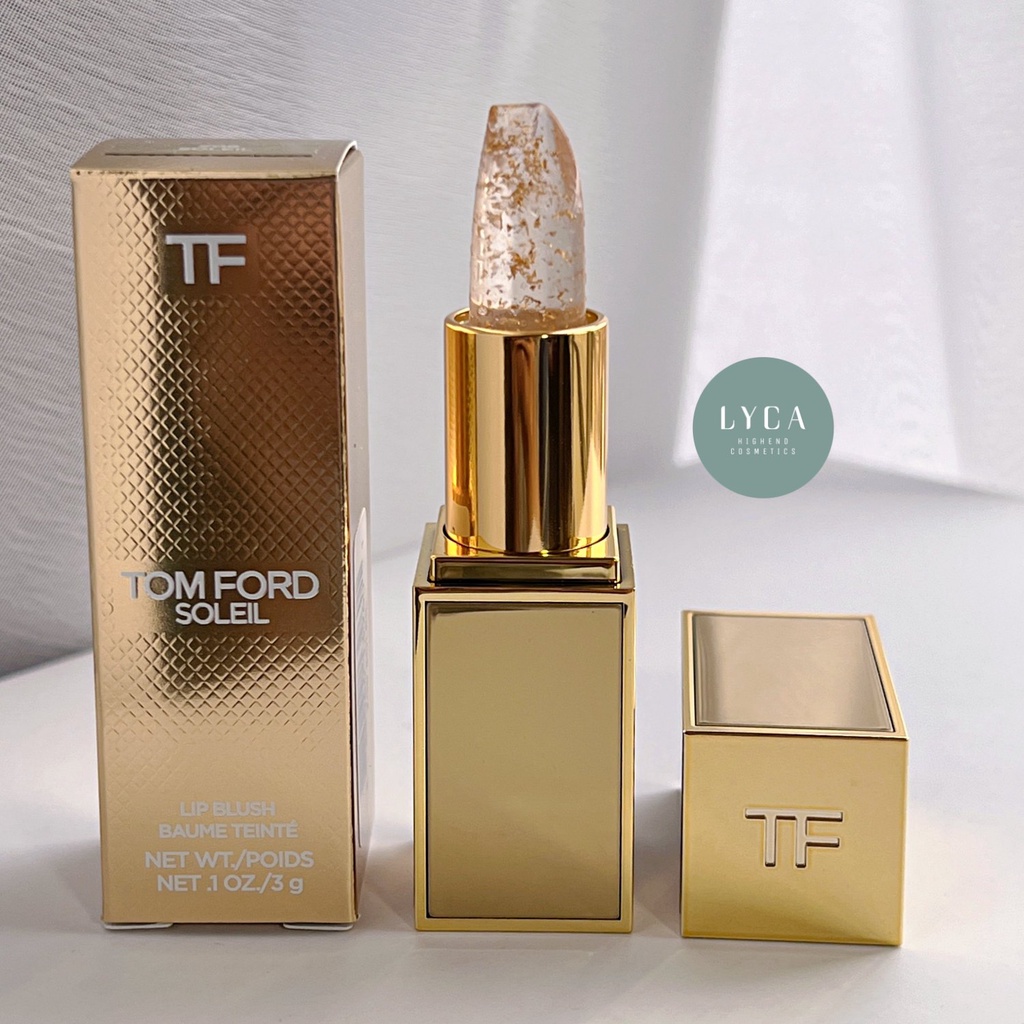 [LYCA] 現貨 金管 TF Tom Ford Soleil Lip 太陽輕吻金箔護唇膏 Z06 Scorching | 蝦皮購物