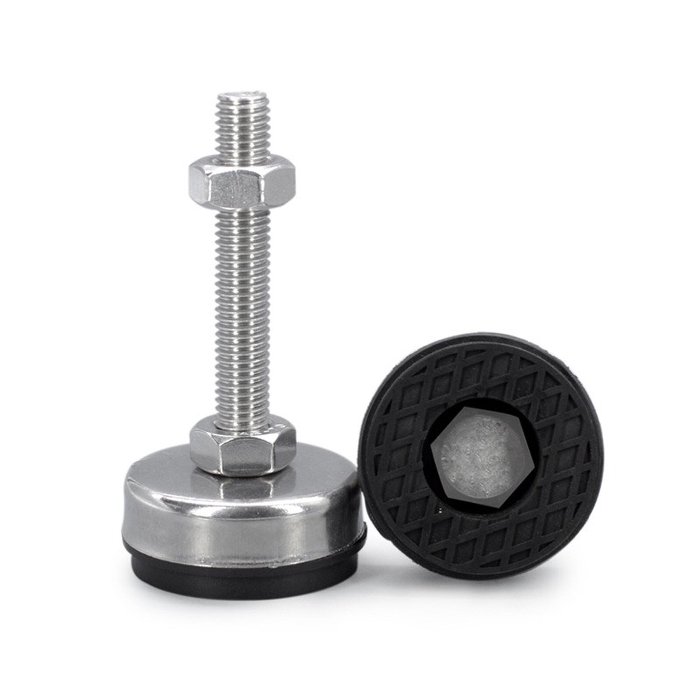 【singcoco】304不銹鋼 避震調整腳 防滑 防震 重型機械腳墊 支撐腳 腳盤 調整腳座 | 蝦皮購物