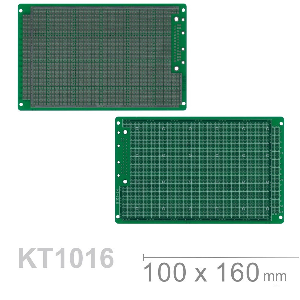 聯騰．KT-1016 100 x 160 x 1.6 mm 單面 50x36孔 FRP PCB板 萬用電路板 | 蝦皮購物