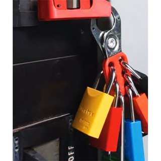 【原艾國際】瑪斯特Master Lock-416鋁合金6孔掛鎖(小型)-單組 工業用鎖 | 蝦皮購物