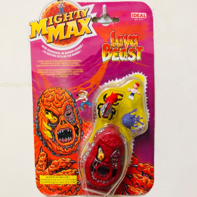 Mighty Max 萬能麥斯 Lava Beast 全新未拆 場景組 playset 挑戰火山怪物 恐怖魔頭 | 蝦皮購物