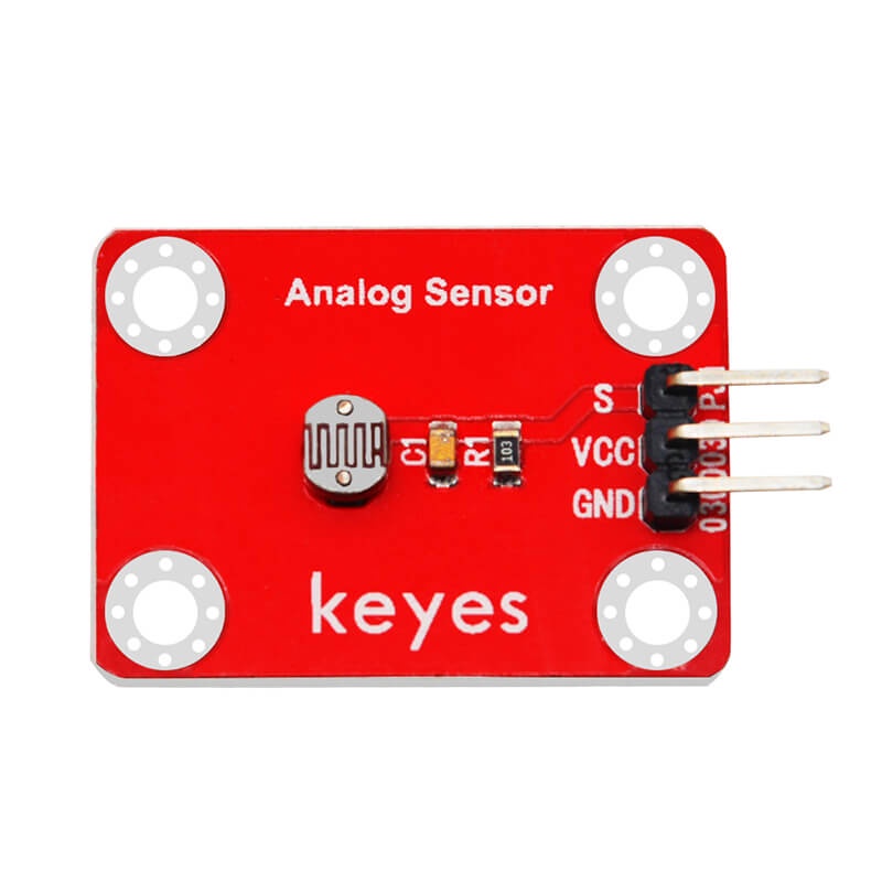 【樂意創客官方店】《附發票》KEYES光敏電阻感測器模組 光線檢測模組 適用Arduino、microbit、ESP32 | 蝦皮購物