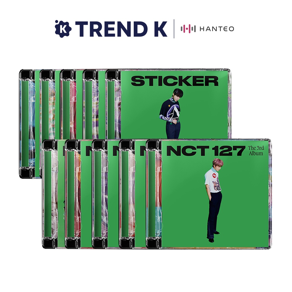 NCT 127 - The 3rd Album [STICKER] (Jewel Case Ver.) | 蝦皮購物