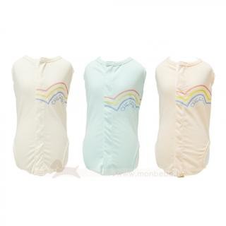 【YOMO】CP 大小狗彩虹抗菌加工護肚寵物防舔衣 寵物護肚衣 寵物服飾 貓咪防舔衣術後衣 | 蝦皮購物