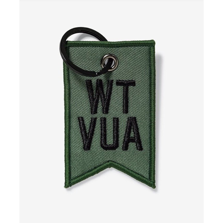 日本代購 現貨WTAPS 19 AW POS/KEY HOLDER 2色-軍綠/米白 布標 鑰匙圈 配飾 裝飾品 | 蝦皮購物