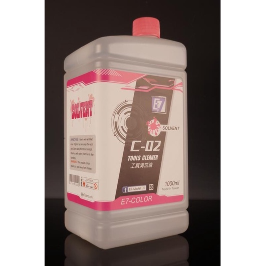 [HRS] 🎨E7模型漆 color C-01金屬+緩乾硝基漆溶劑 工具清洗液 C-04速乾型硝基漆稀釋液 漆膜去除劑 | 蝦皮購物