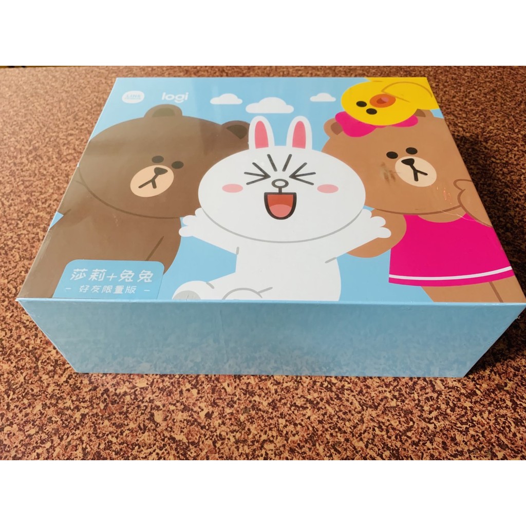 羅技 Logitech LINE FRIENDS 聯名滑鼠 (莎莉+兔兔-好友限量版) | 蝦皮購物