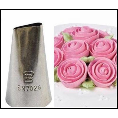 三能玫瑰花嘴 SN7026 擠花嘴 裱花嘴 ~咕咕烘培~ | 蝦皮購物