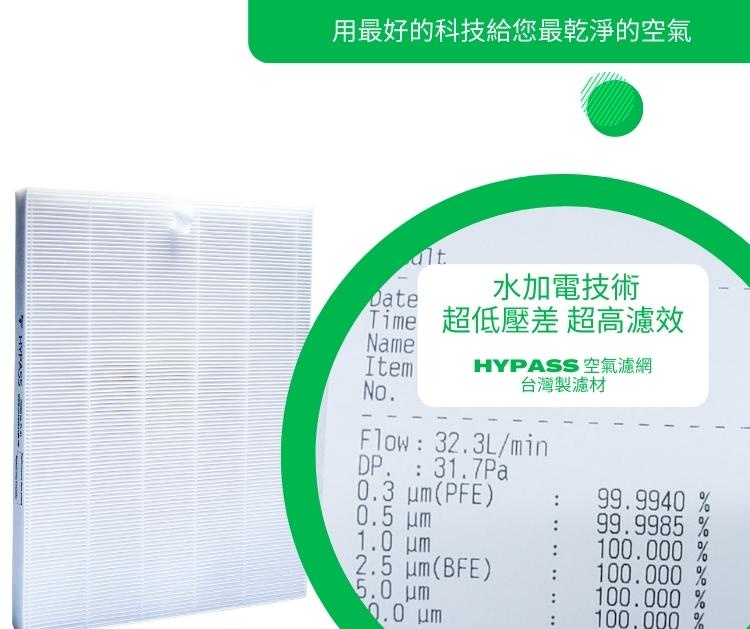 【HYPASS】3M 家用HEPA 濾網 適用CHIMSPD 01UCRC-1 02UCRC電小二聯名 | 蝦皮購物