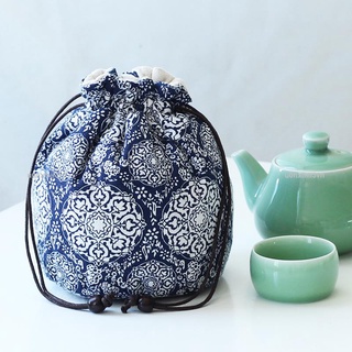 優惠價茶杯收納袋子 便攜手工棉麻茶具茶杯收納小布袋茶壺快客杯袋子手提旅行加厚布包u0hxmii3vn | 蝦皮購物
