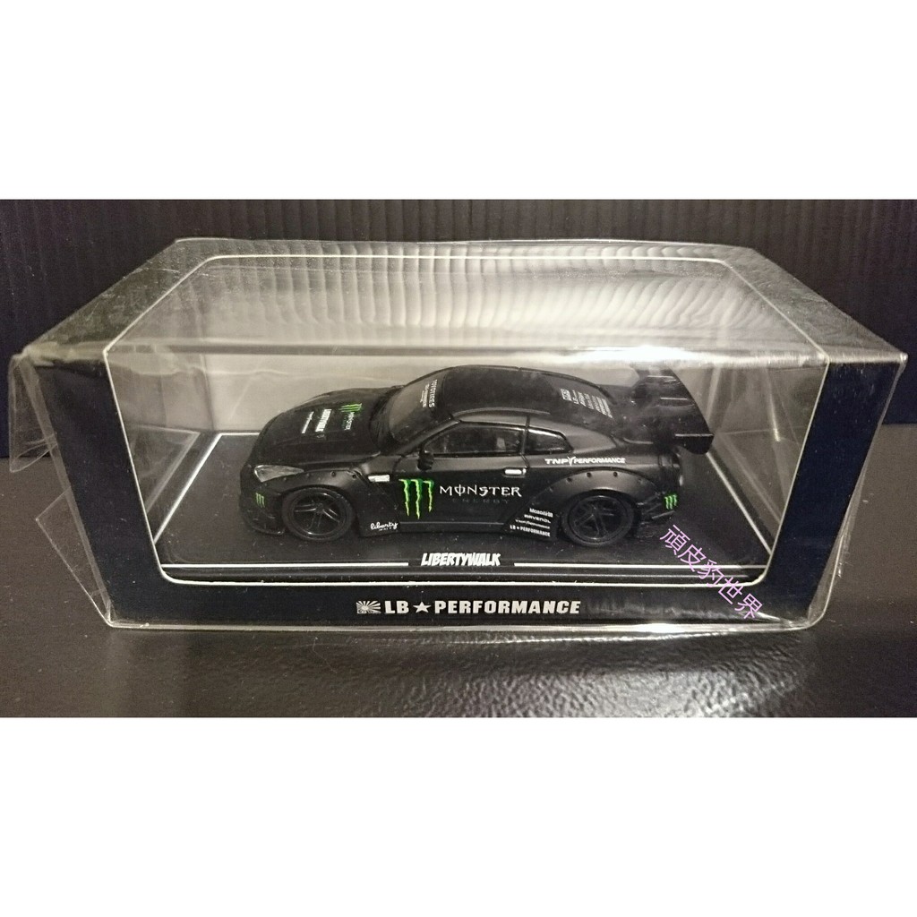 現貨 LB Performance Nissan GTR R35 1/64 Monster彩繪 | 蝦皮購物
