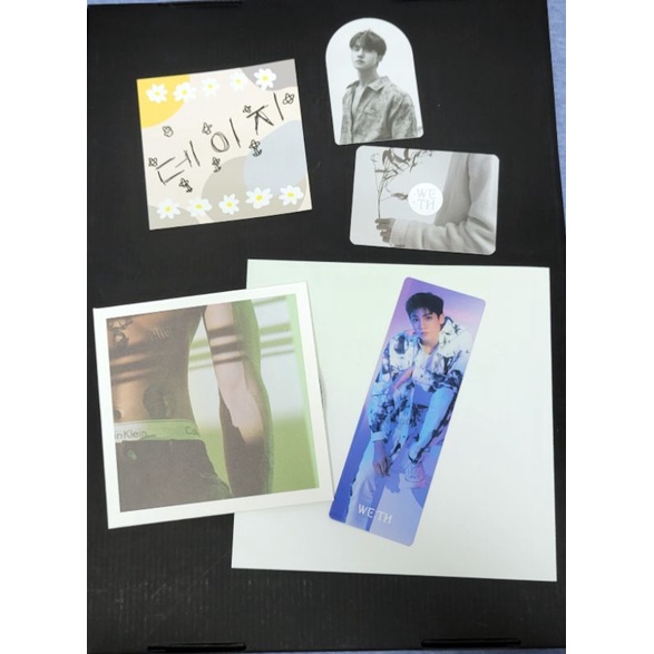 Pentagon 迷你10輯 WE:TH 貼紙 信源小卡 Yeone小卡 CD套禹奭書籤 | 蝦皮購物