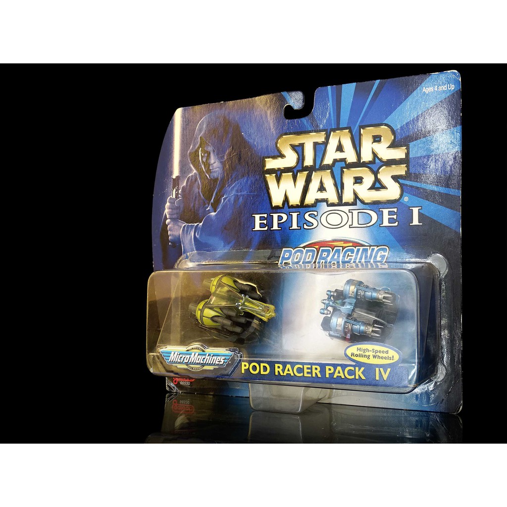 C-4 櫃 ： 1998 POD RACER PACK IV 極速飛梭 星戰首部曲威脅潛伏 PHANTOM MENACE | 蝦皮購物