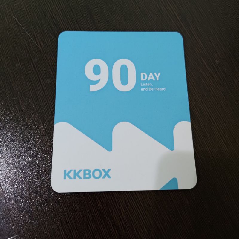 KKBOX 90天序號卡 | 蝦皮購物