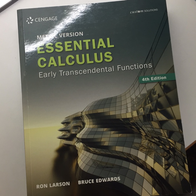 微積分原文書 Essential Calculus cengage 4th Editions | 蝦皮購物
