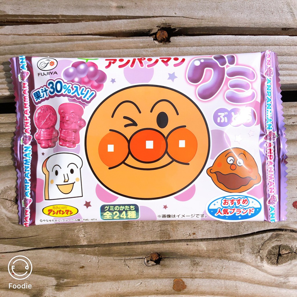 【熱銷+附發票】日本 FUJIYA 不二家 麵包超人 軟糖 水果軟糖 葡萄軟糖 蘋果軟糖 QQ糖 QQ軟糖 童年 軟糖 | 蝦皮購物