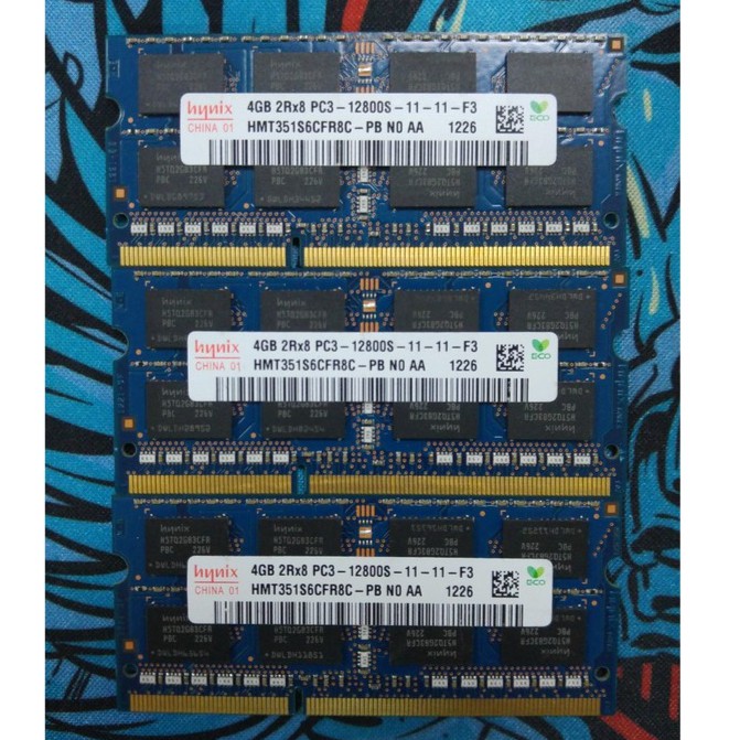 海力士 hynix DDR3 pc3 12800 4G 筆電記憶體 RAM 筆電 記憶體 | 蝦皮購物