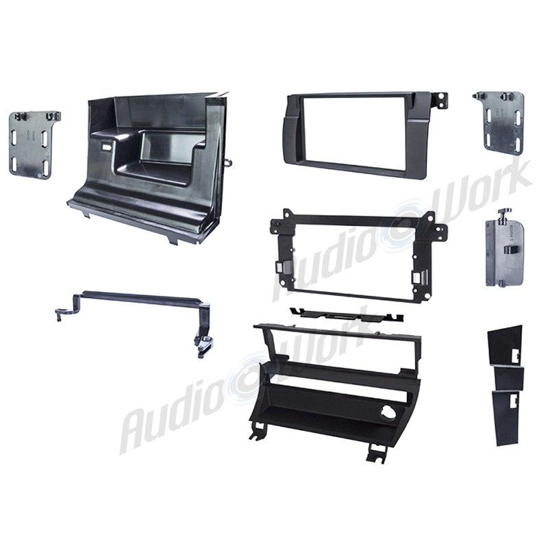 AudioWork BMW 面板 3系列 (E46) BW-9313B 2DIN 音響主機面板框 | 蝦皮購物