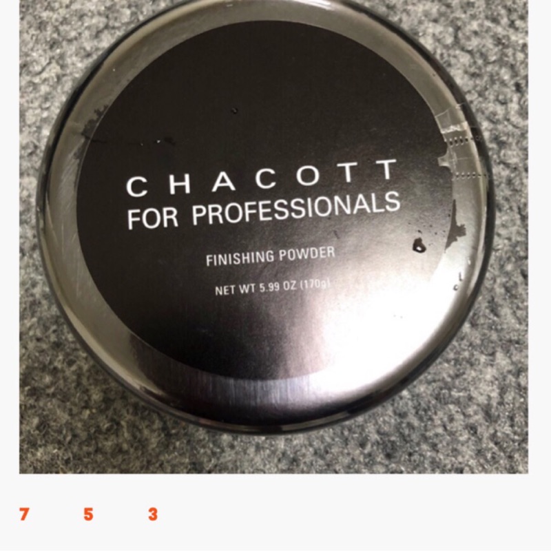 全新現貨/#753 CHACOTT 完妝蜜粉 #753 晶透170g | 蝦皮購物