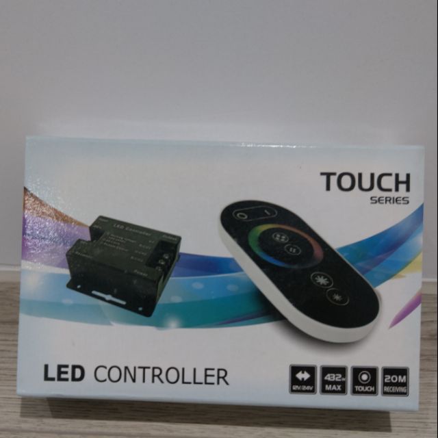 24V LED燈條-Touch系列RGB LED控制器和色輪遙控器 TOUCH SERIES | 蝦皮購物
