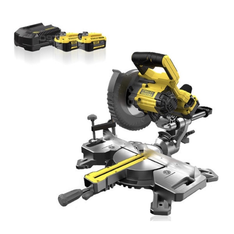 含税 ST-SCM701M2 20V Max 斜切鋸 (雙電) SCM701 SCM701M2 史丹利 Stanley | 蝦皮購物