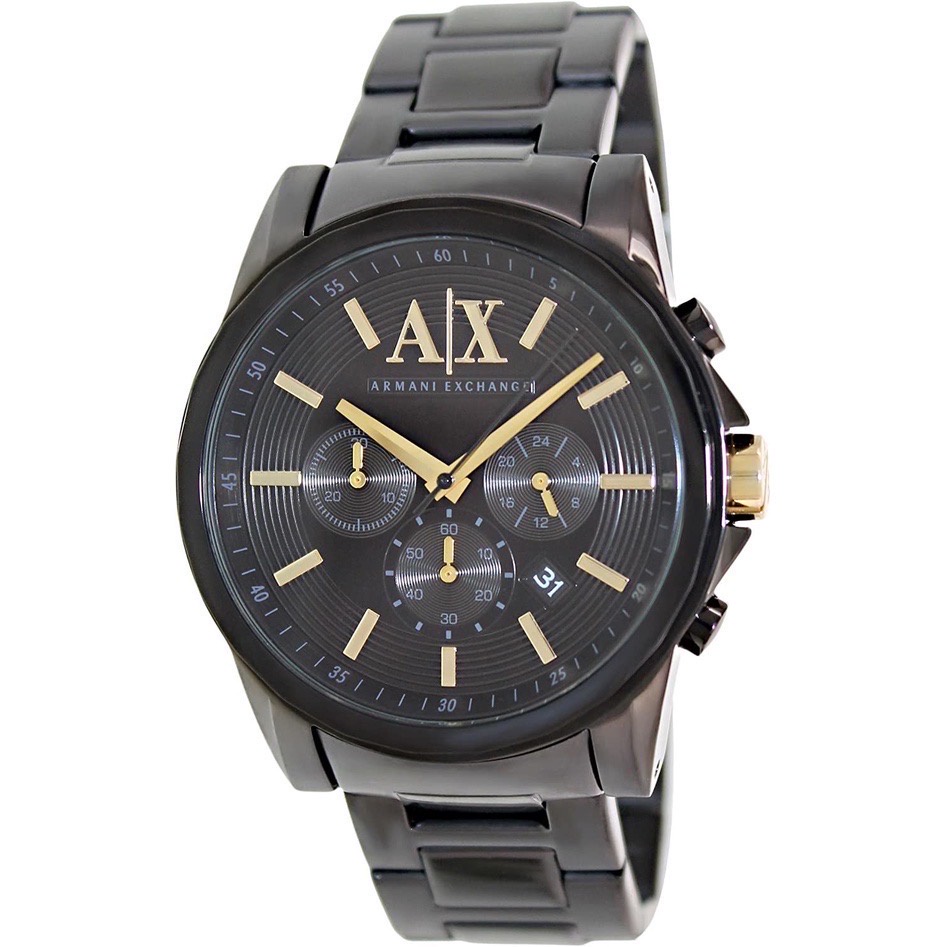 【星曜洋行】AX 男錶 鐵灰 三眼計時 手錶 AX2086 AX2094 | 蝦皮購物