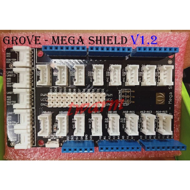 （現貨＊）原廠 Grove Mega Shield V1.2 / Mega 2560 傳感器擴展板（103020027） | 蝦皮購物