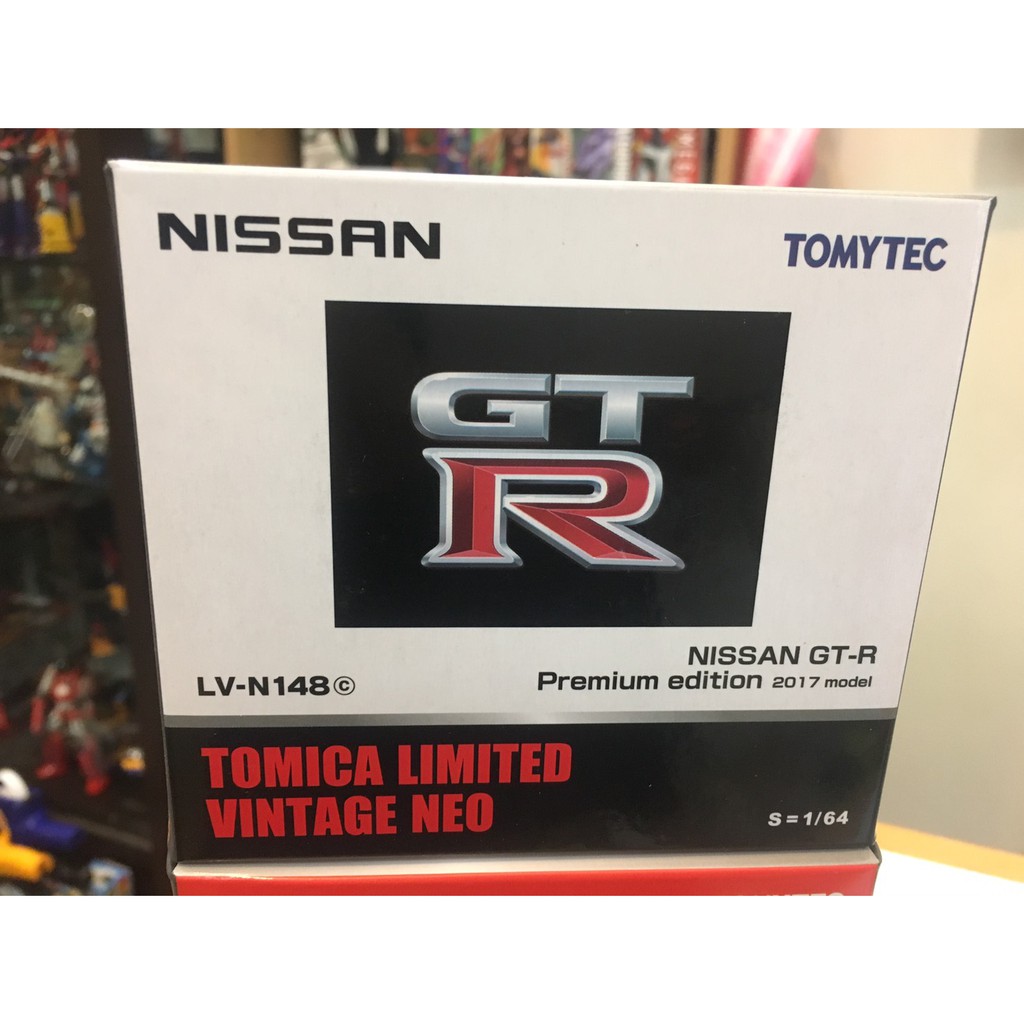 {玩具路邊攤} TOMICA TOMYTEC LV-N148c 日產 GT-R 2017 model 白 28455 | 蝦皮購物