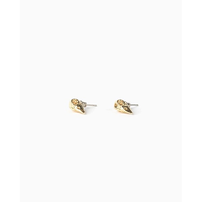 SCIENCE Recovery 2015 Raven Skull Earring(Gold/Silver) 烏鴉頭骨 | 蝦皮購物