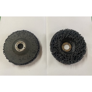 【singcoco】4'' 無牙黑金剛 研磨 黑輪 黑輪機專用黑輪 菜瓜布輪 鋼絲輪 不織布輪 平面砂 | 蝦皮購物