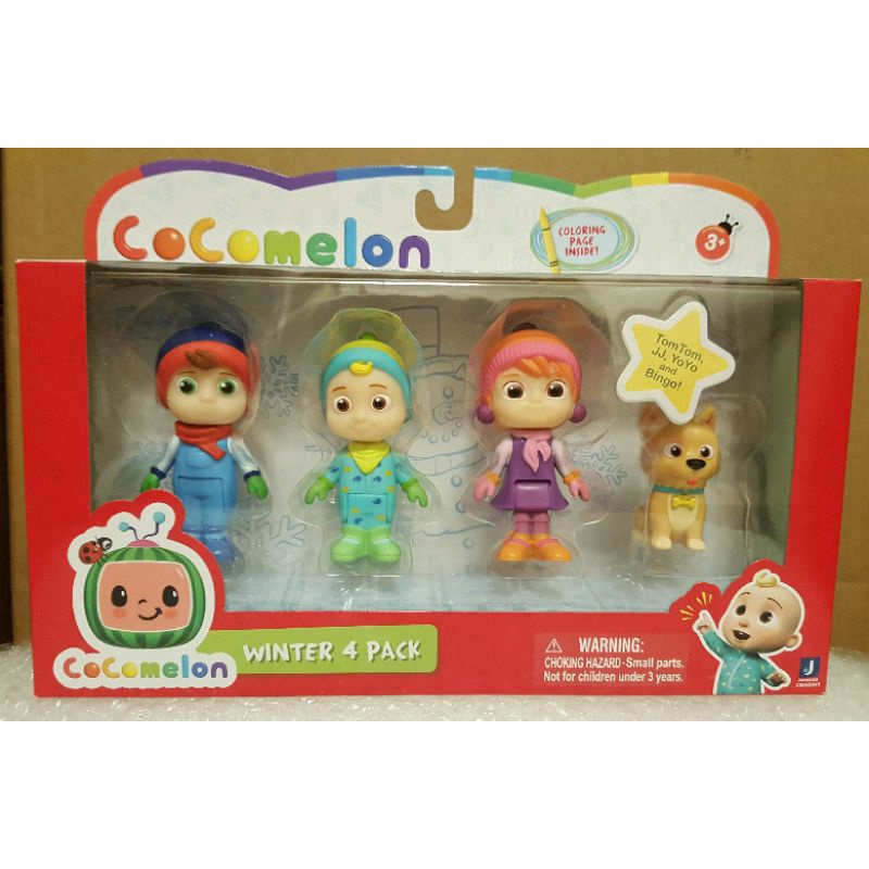 Cocomelon-公仔4入組 （正版公司貨）限量特價中 | 蝦皮購物