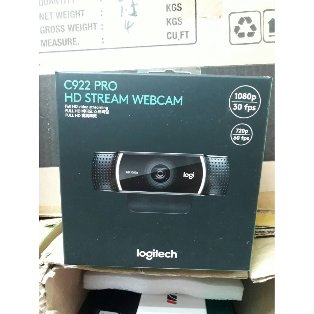 羅技 Logitech C922 PRO 超高速 HD 720p 60fps 直播 網路 攝影機 內建 麥克風 黑色 | 蝦皮購物