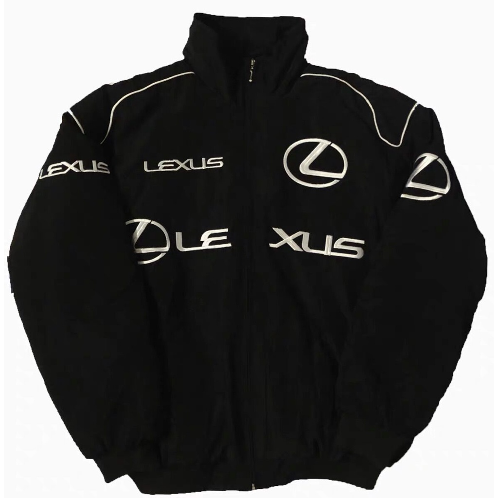 【MOL SHOP】F1賽車服機車隊機車卡丁車騎行服夾克男女刺繡凌志鋪棉外套 | 蝦皮購物