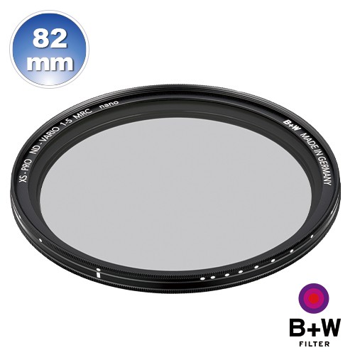 B+W XS-Pro ND-VARIO 82mm MRC nano 可調式減光鏡【B+W官方旗艦店】 | 蝦皮購物