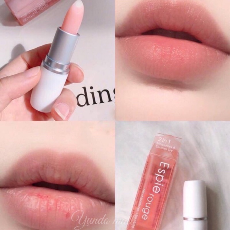 【深層滋潤】🔥日本帶回💄ESPIE ROUGE 深層滋潤 護唇膏 維他命E+蘆薈精華 透明色 潤唇 | 蝦皮購物