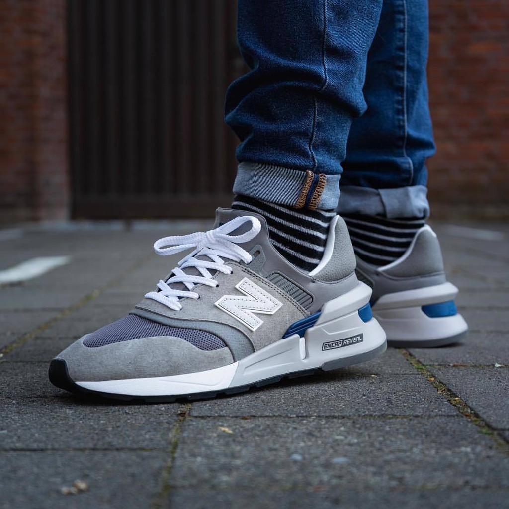 【MK's Flow】New Balance 997s 元祖灰 慢跑鞋 歐洲限定 復古 灰色 機能 戶外 休閒鞋 | 蝦皮購物
