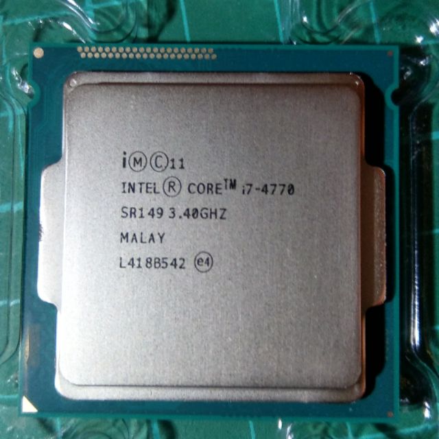 INTEL CORE i7-4770 3.40 GHZ LGA 1150 CPU | 蝦皮購物