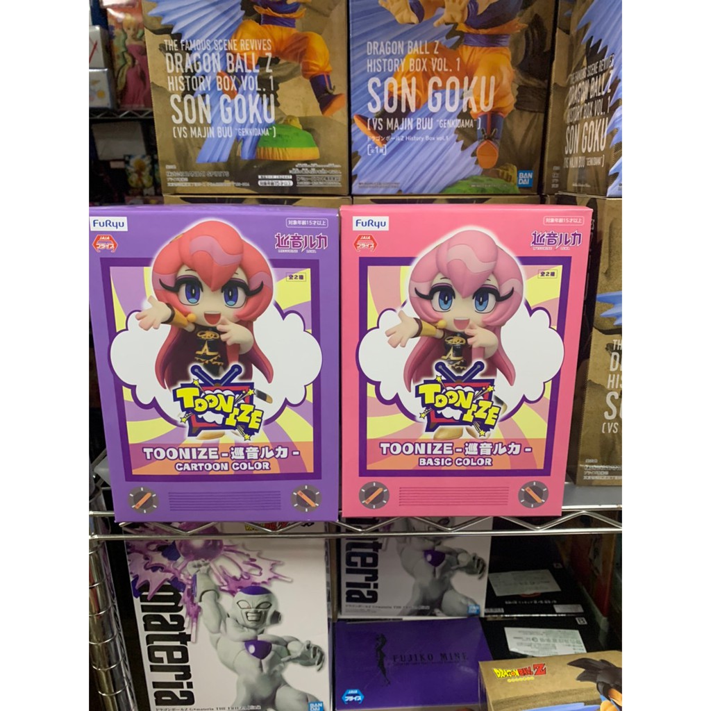 「趣P」現貨 全新未拆 日版 FuRyu TOONIZE VOCALOID 初音 巡音露卡 | 蝦皮購物