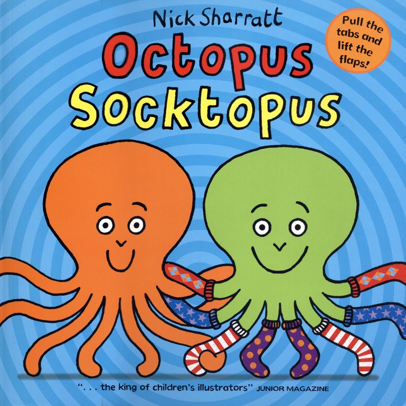 OCTOPUS SOCKTOPUS｜英文故事繪本【麥克兒童外文書店】 | 蝦皮購物