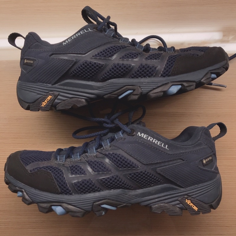 美國MERRELL 防水登山鞋 健行鞋Moab FST GORE-TEX J034242 us7.5 24.5 深藍 | 蝦皮購物