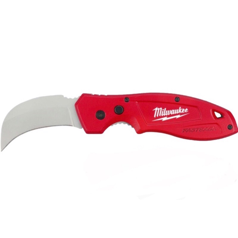 含稅 48-22-1985 停產改48-22-1525 曲刃折疊刀 Milwaukee 美沃奇 | 蝦皮購物