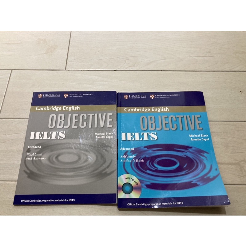 objective ielts advanced self-study student’s book&WB CD | 蝦皮購物