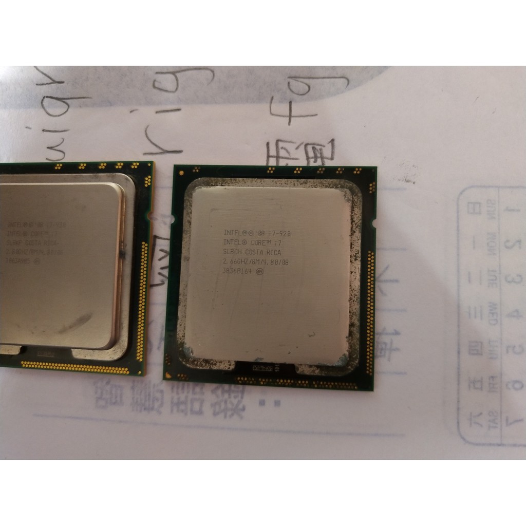 Intel Core i7 920 8M Cache, 2.66GHz 正式版 四核八緒 870 930 950 860 | 蝦皮購物