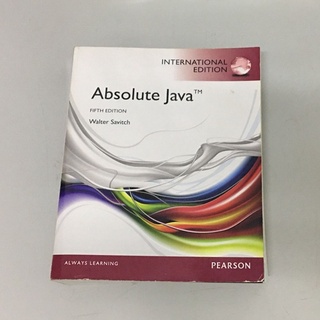 《原文書》Absolute Java 大學必修物件導向程式設計、JAVA程式設計指定用書 | 蝦皮購物