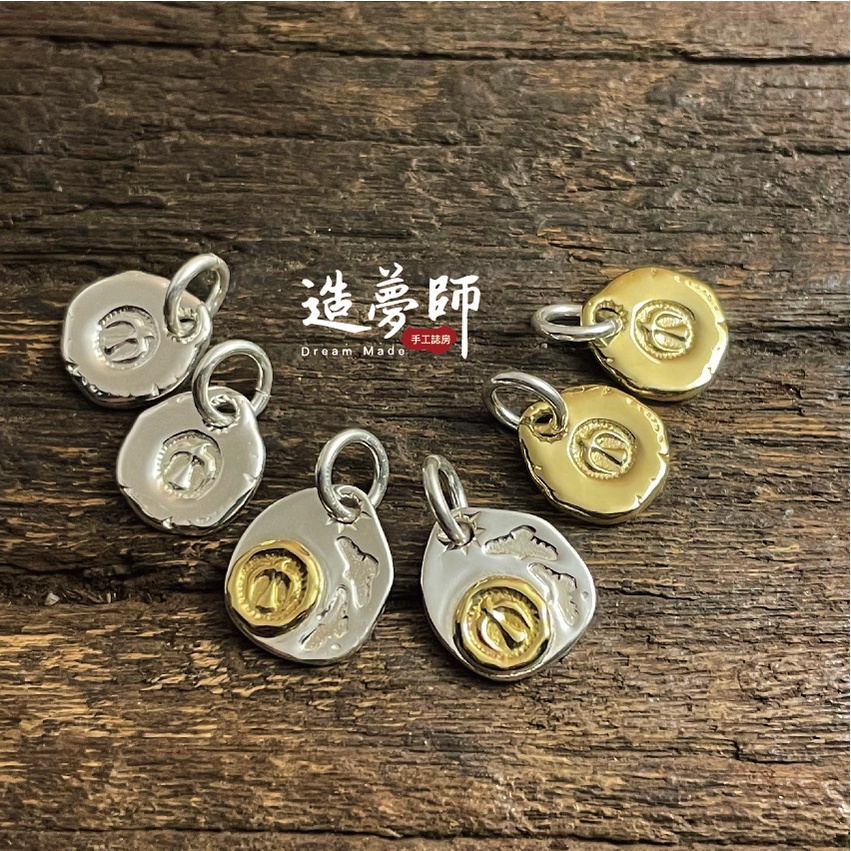 造夢師 手工訂製【Goro's高橋吾郎】【高端復刻】點金飛鳥小餅 小金牌 小銀牌 金餅銀餅 S925 吊墜/項鍊/吊飾 | 蝦皮購物