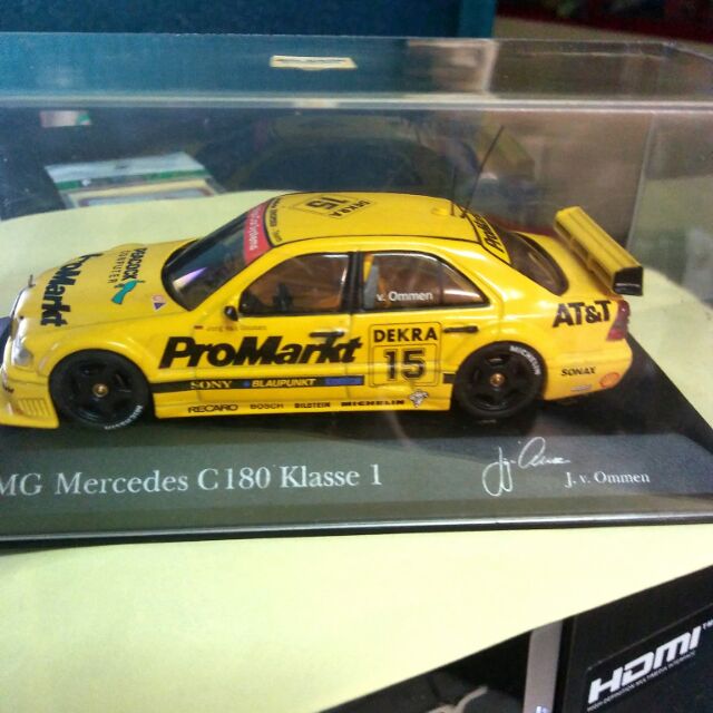 (絕版倉庫)1:43超稀有AMG C180 dtm 再度補獲只有1台 | 蝦皮購物