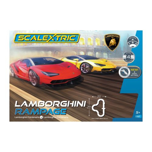 Scalextric C1386 Lamborghini Rampage Set 電刷車套裝組 | 蝦皮購物
